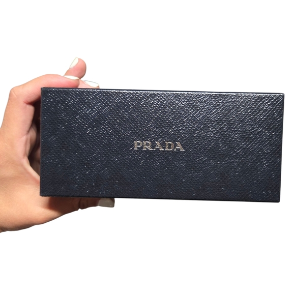 Prada | Other | Prada Black Textured Box | Poshmark